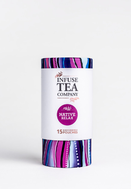 INFUSE TEA COMPANY RELAX TEA POUCHES – The Naked Bean Coffee Roasters