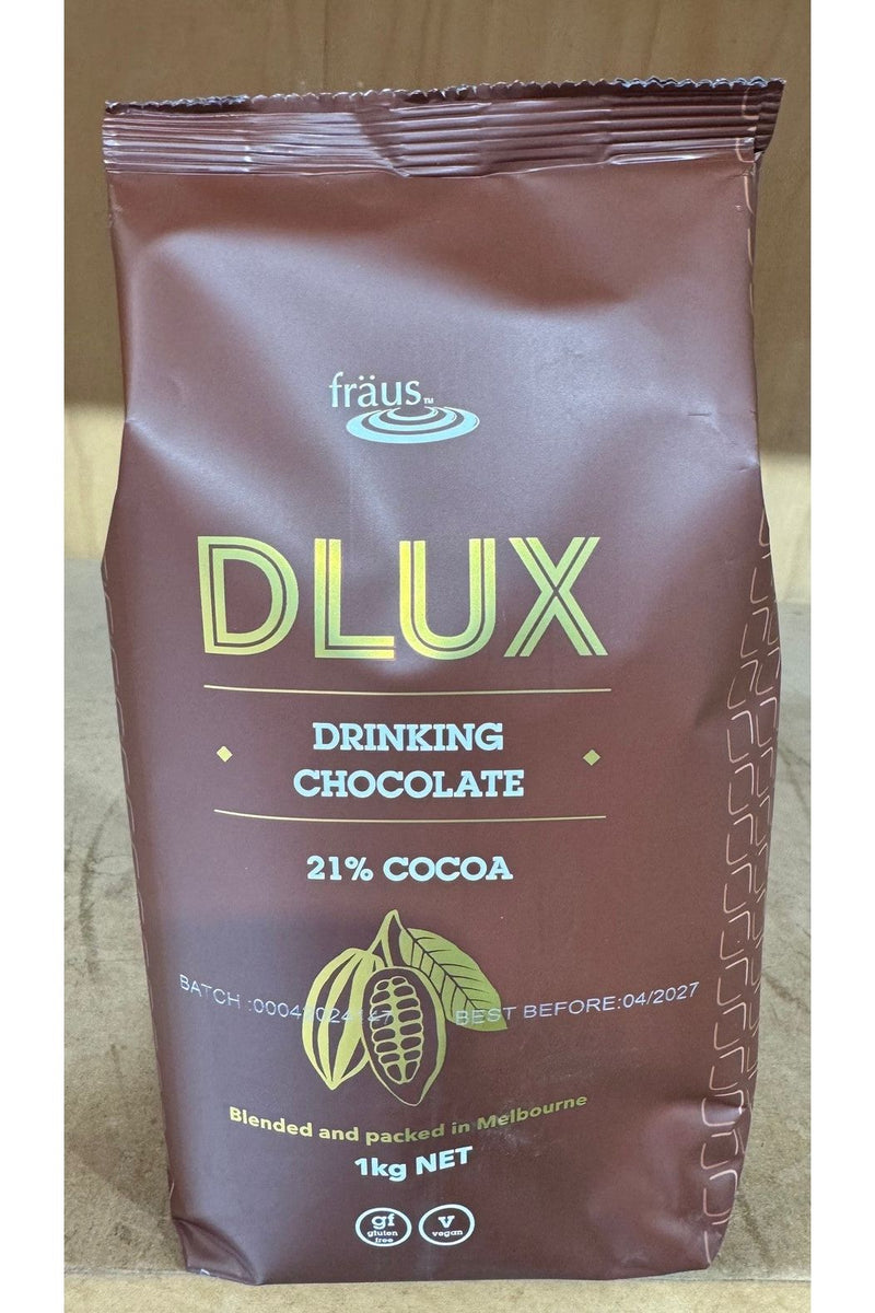 Fraus DLUX Hot Chocolate – The Naked Bean Coffee Roasters